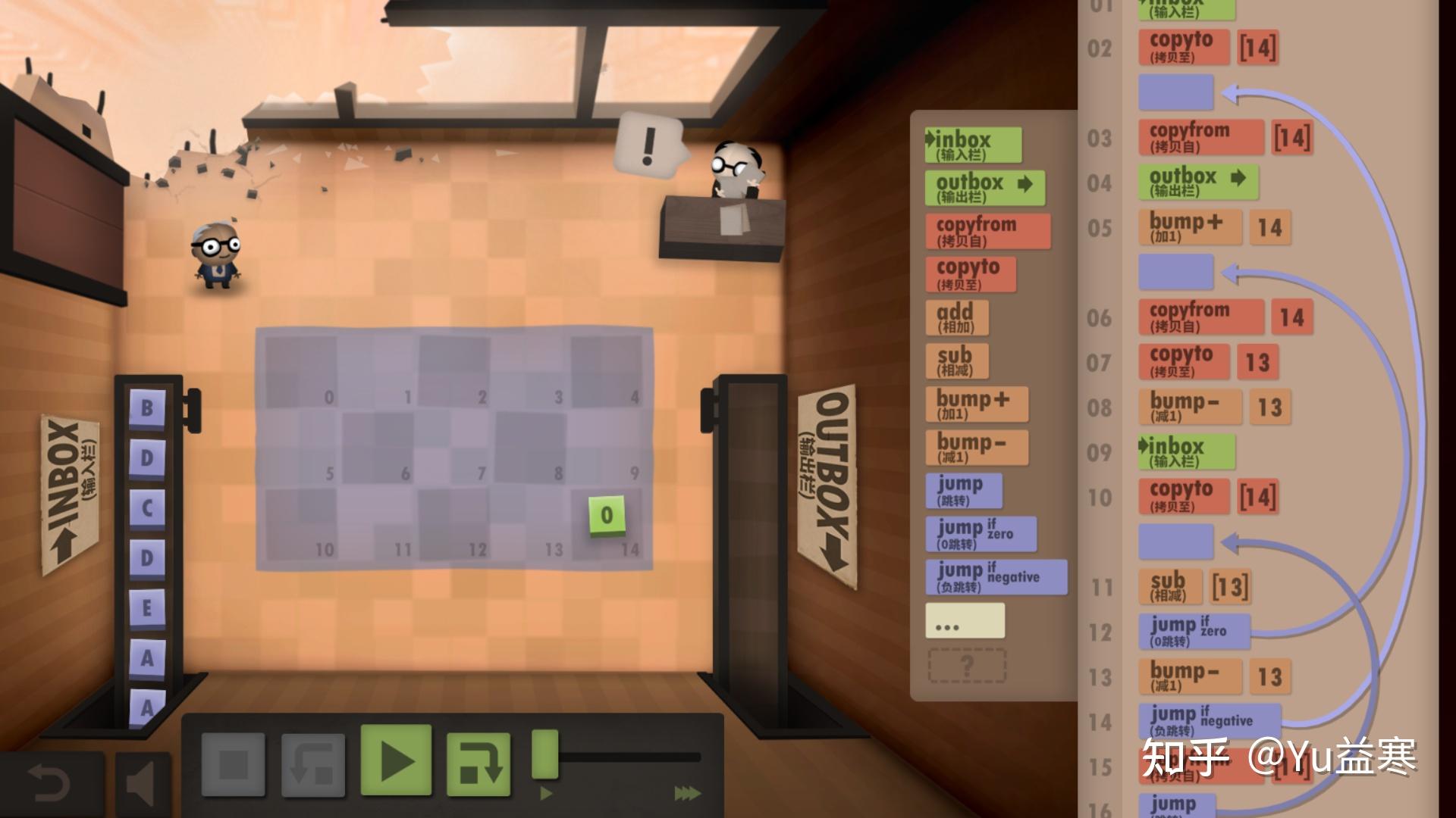 编程游戏《Human Resouce Machine（程序员升职记）》攻略（全部关卡） - 知乎