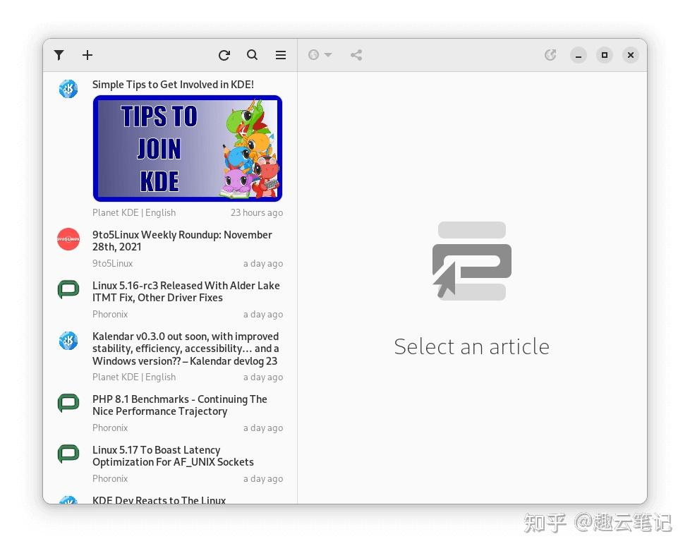 2024年Linux上17个最佳 RSS阅读器整理 - 知乎