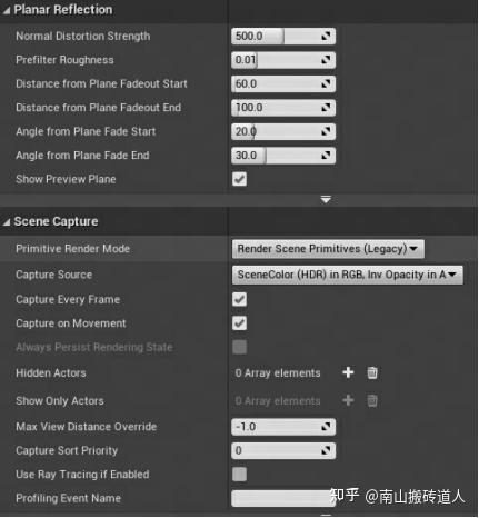 UE4移动平台PPR反射 - 知乎