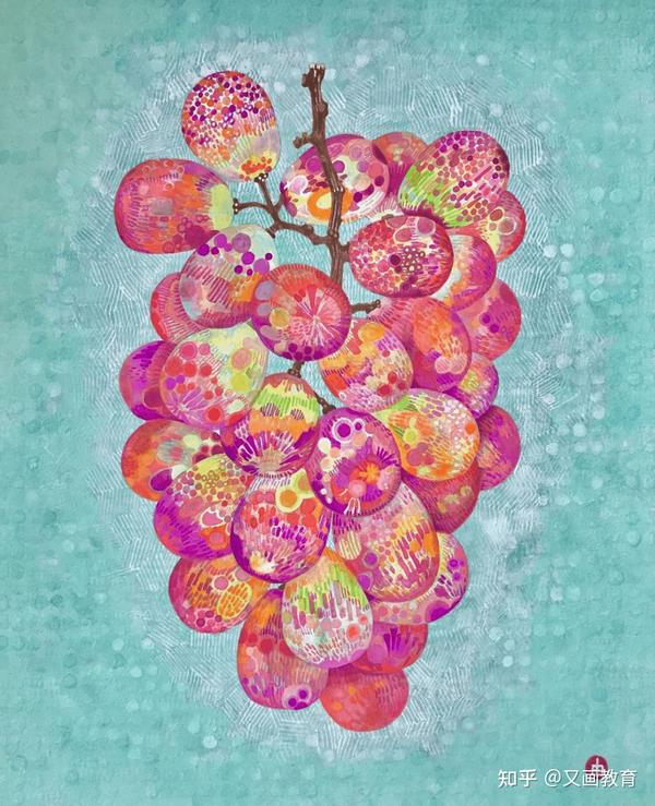 日本画家——栗原由子Yuko Kurihara作品欣赏 - 知乎