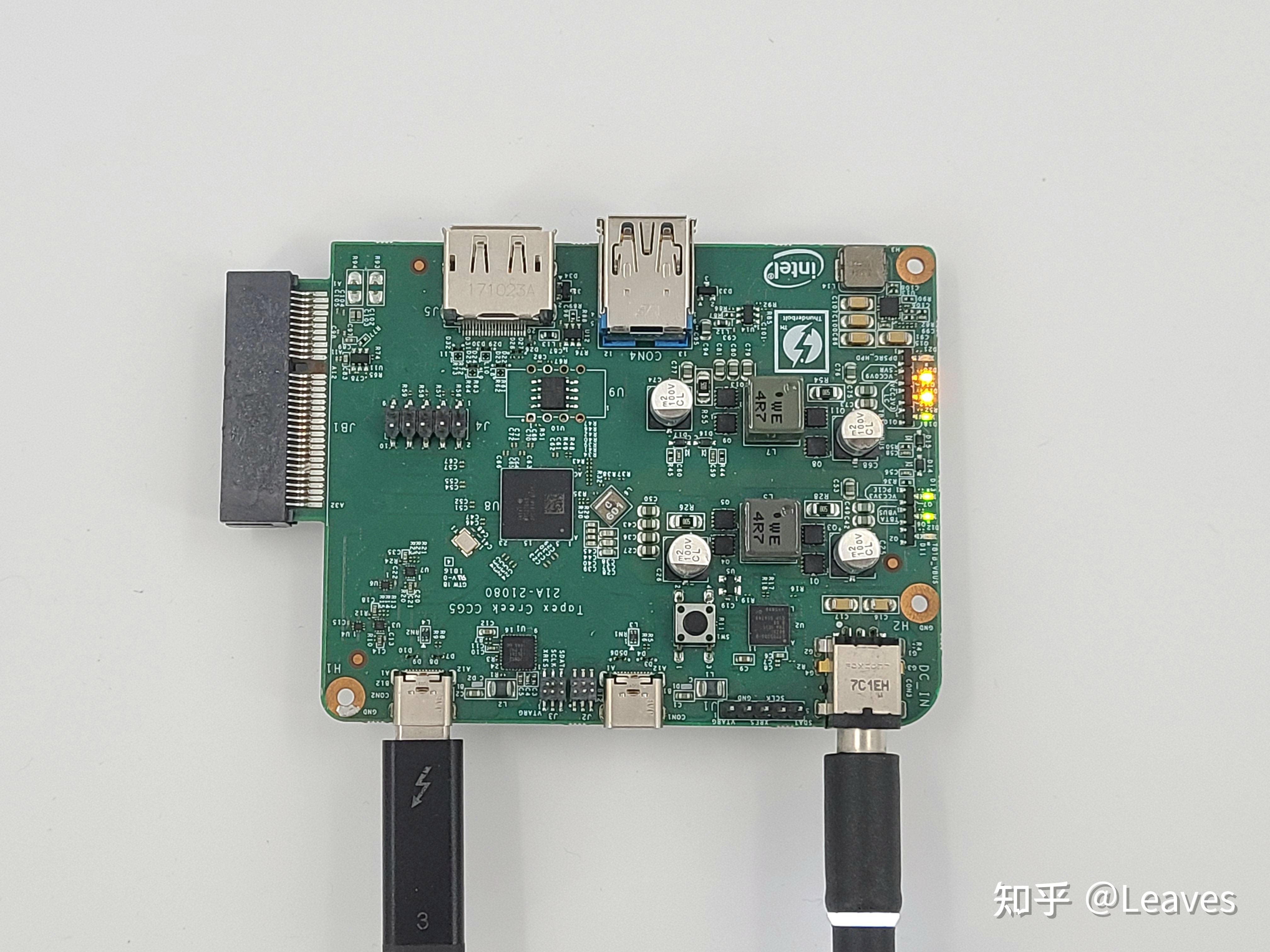 英特尔 JHL7440 开发模块 Tapex Creek 测试笔记 - 知乎