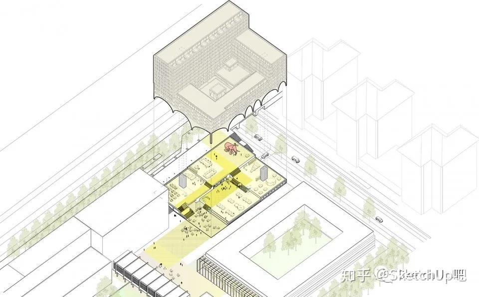 用SU+Layout如何轻松做出清新轴测图？ - 知乎