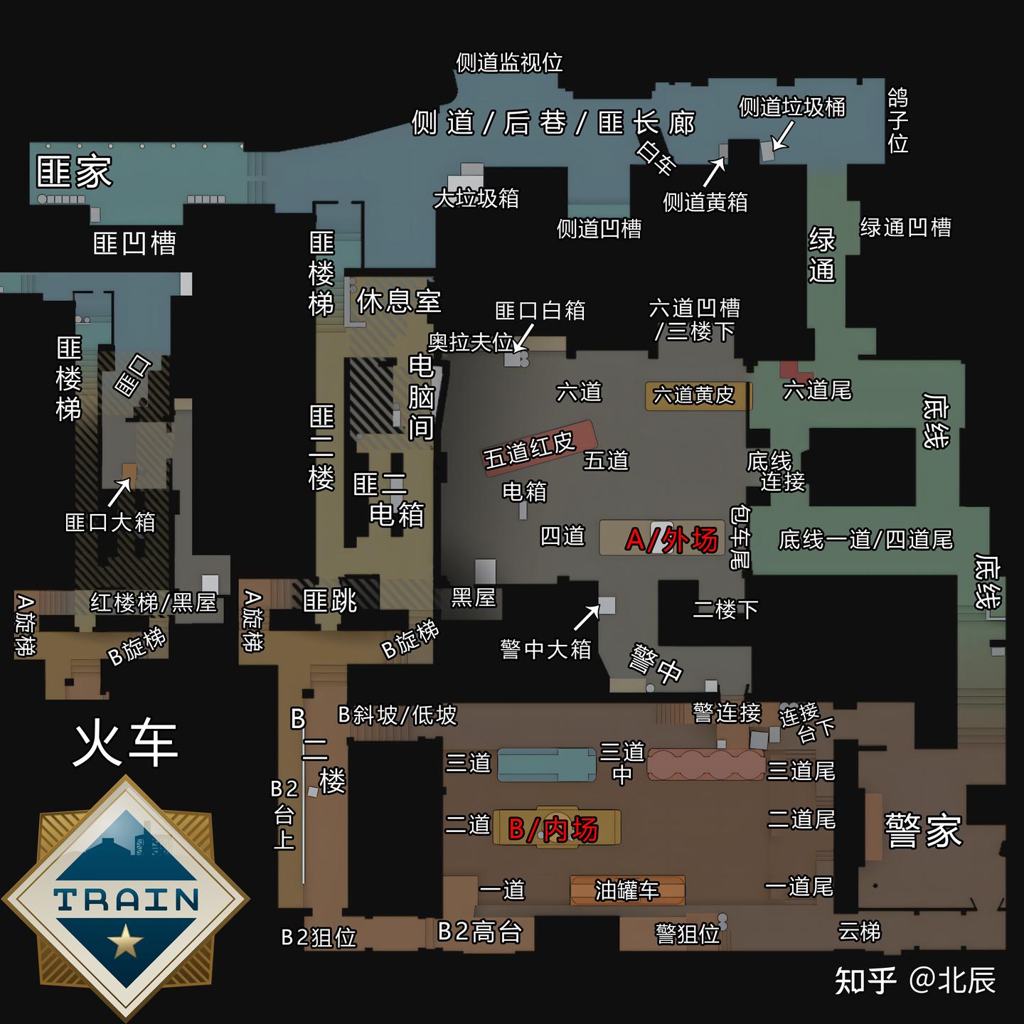 Cs2地图点位报点大全 - 知乎