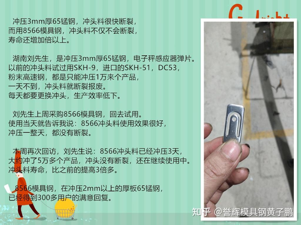 3毫米65锰钢冲压2.3窄边条模具用DC53崩裂，试试高韧性8566模具钢 - 知乎