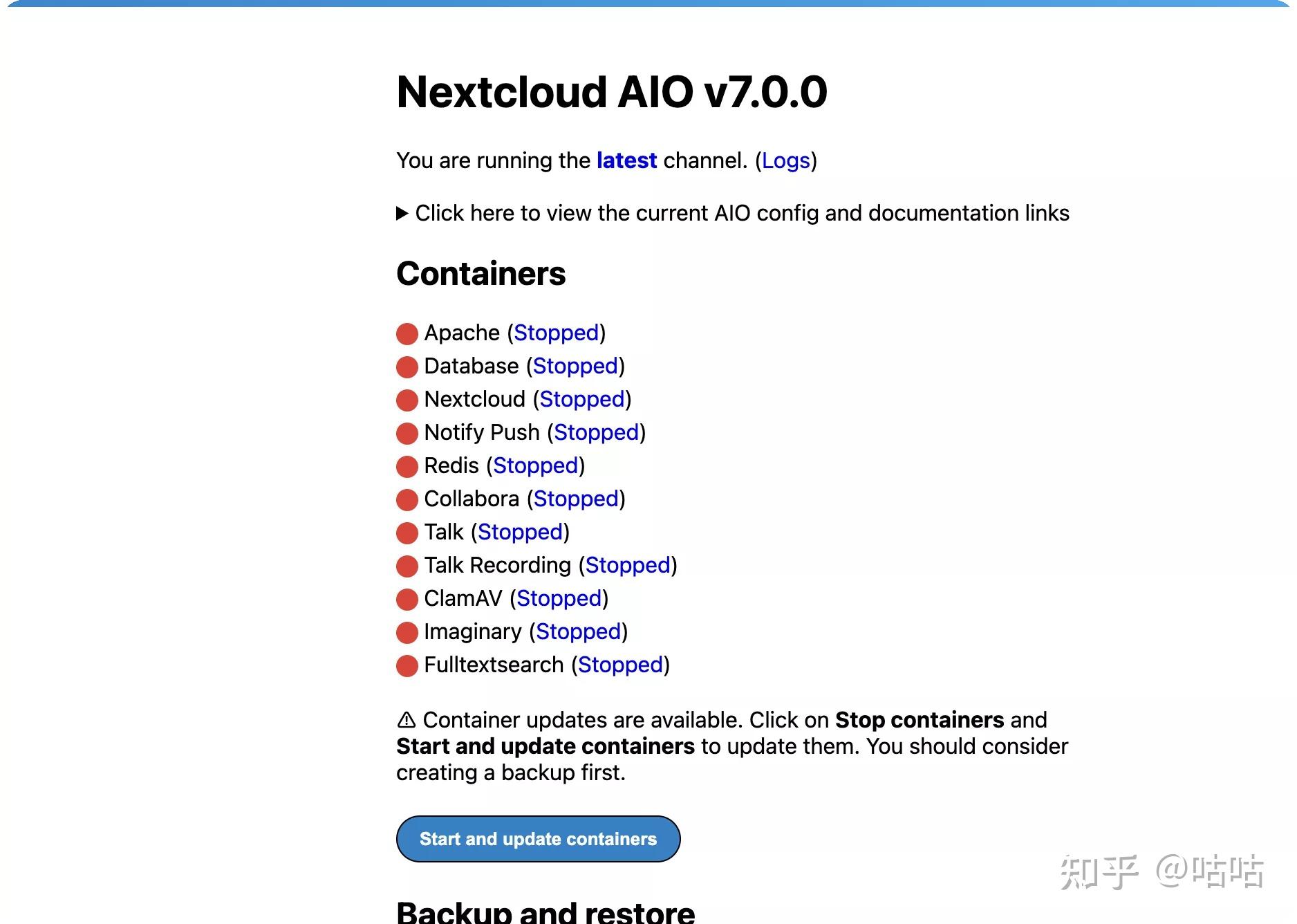 【好玩儿的Docker项目】Nextcloud All-in-One 全新搭建分享，拒绝繁琐配置，开箱即用！维护简单！ - 知乎