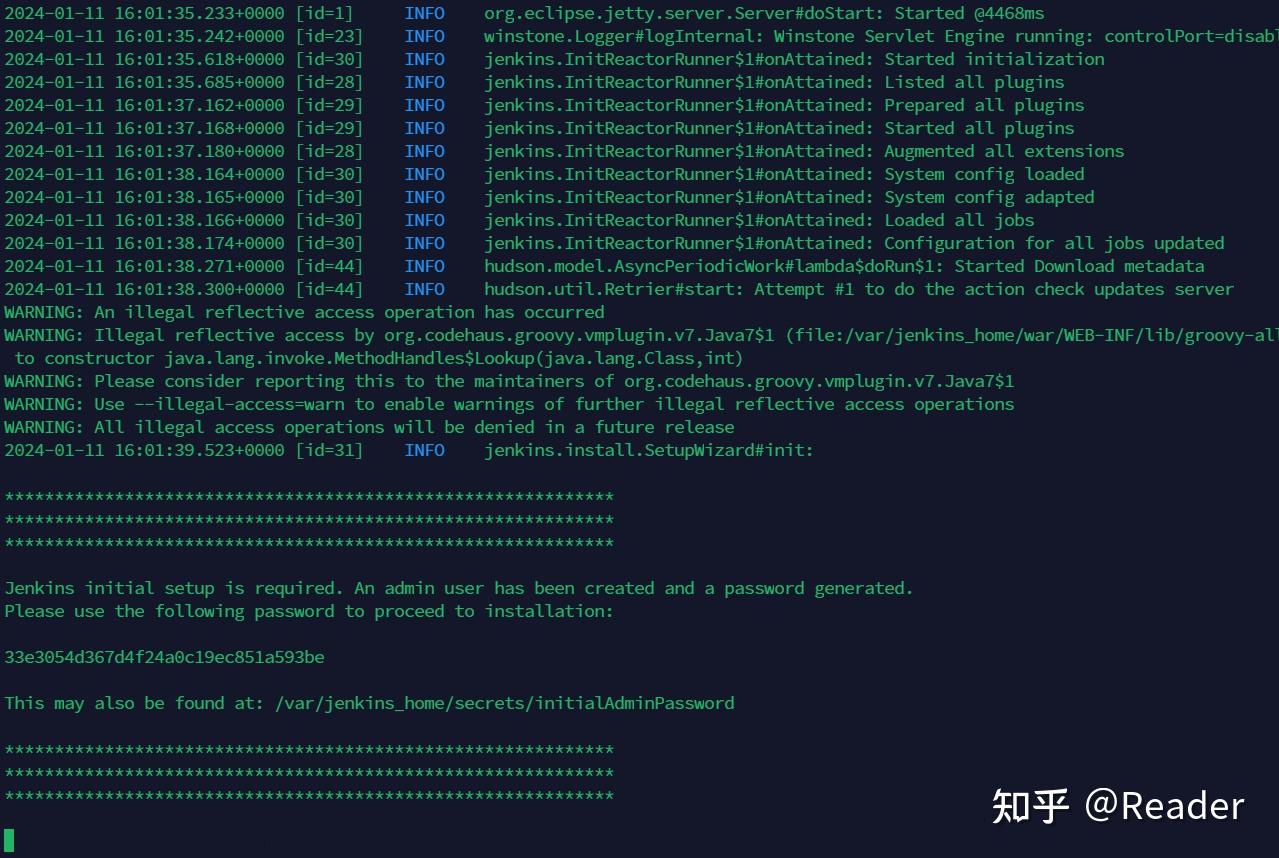 Jenkins安装指定版本（Docker版) - 知乎