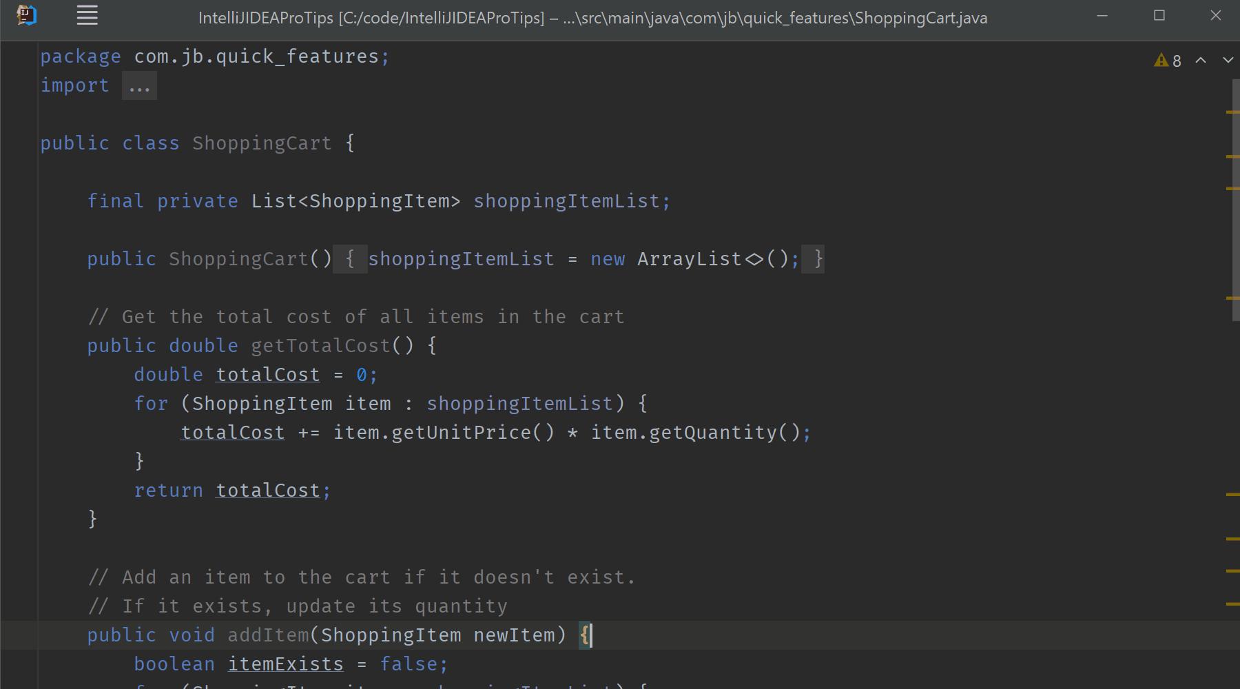 IntelliJ IDEA 中的“快速”功能 - 知乎