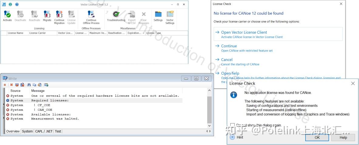 关于使用硬件接口卡及CANoe软件的常见问题和解决方案 - 知乎