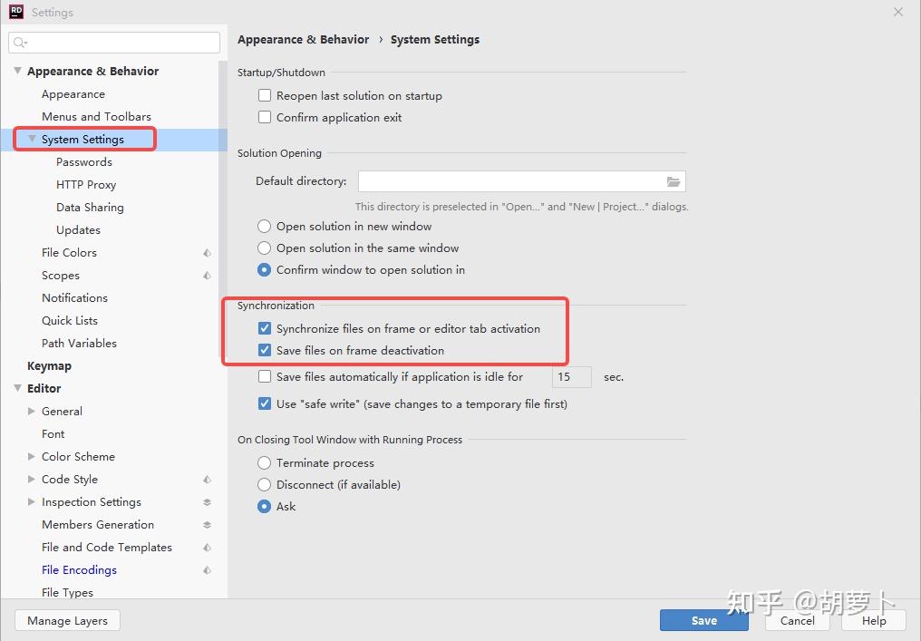 使用JetBrains Rider开发Unity项目时，常用的一些设置 - 知乎