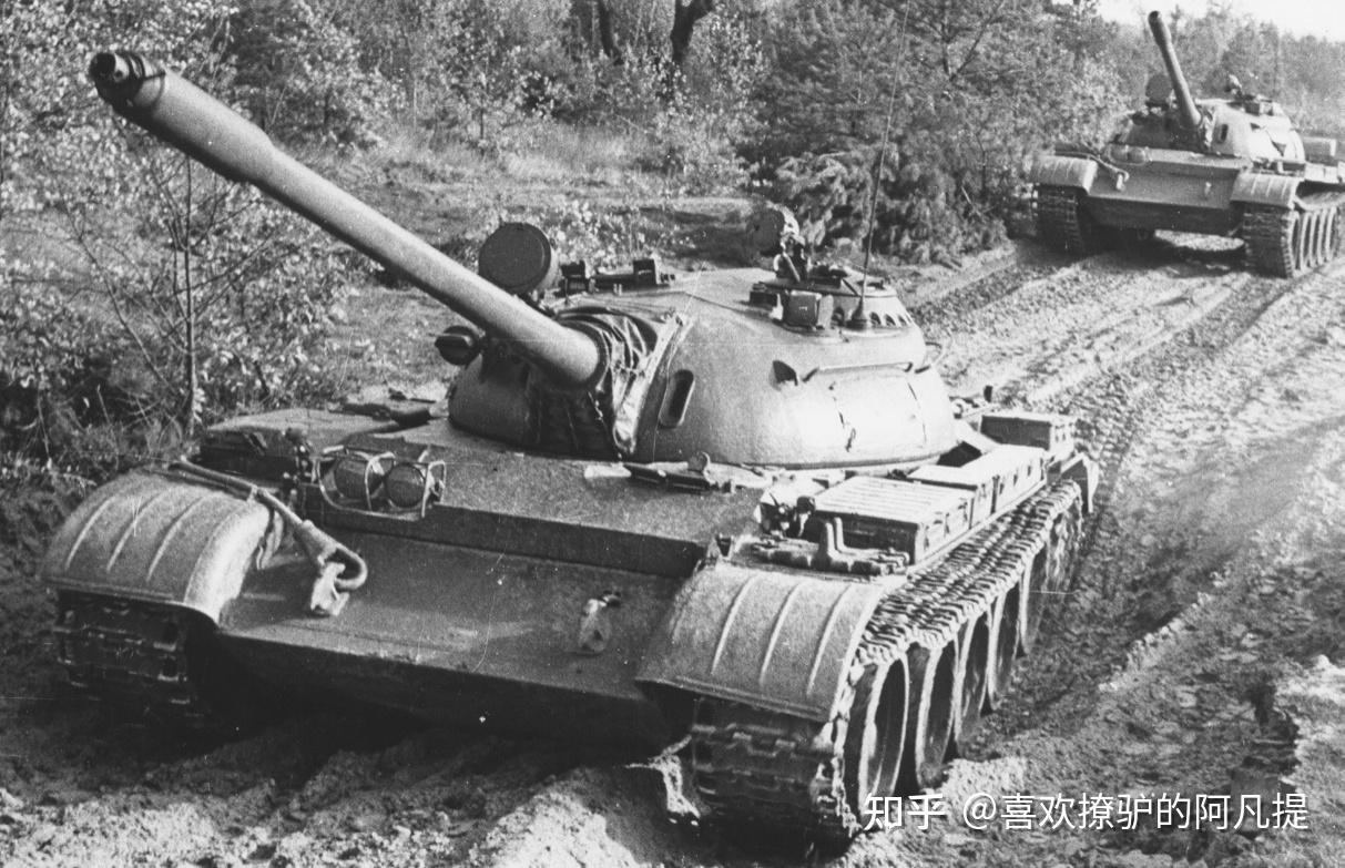 编号14：T-55主战坦克（第四部分）：T-55 M1958、T-55A M1961、T-55K、T-55AK、T-55 ALMAZ - 知乎