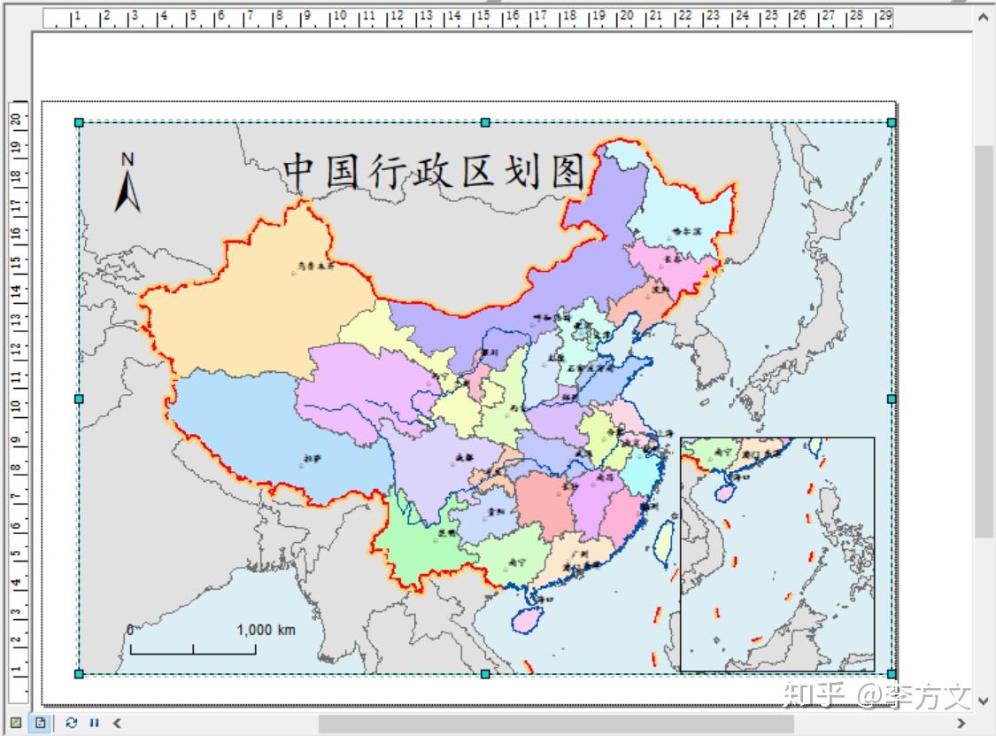 ArcGis制作中国地图（附实验数据） - 知乎