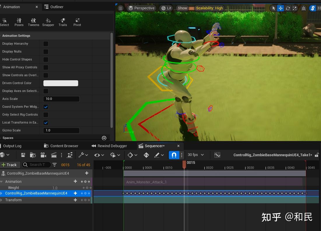 ControlRig的一些用法和注意事项 - 知乎