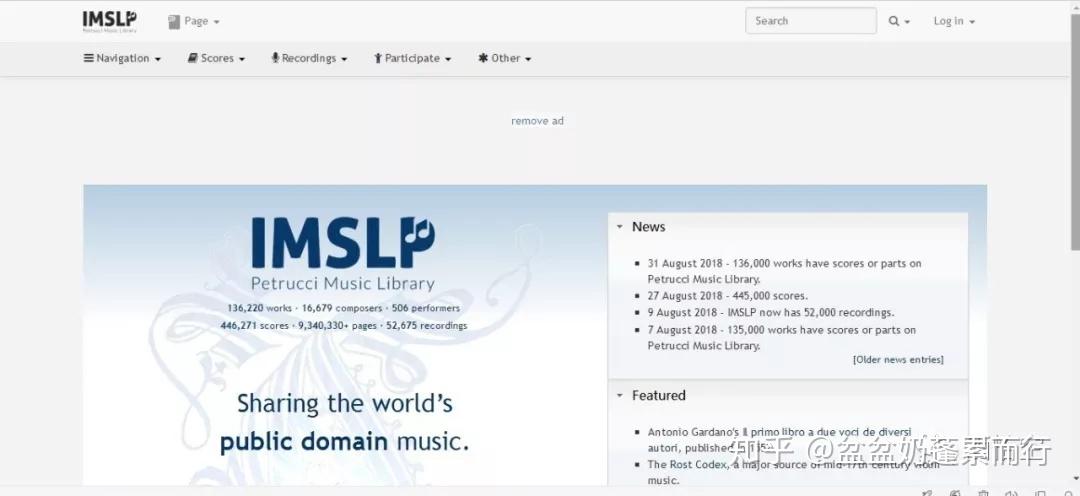 推荐 | 最方便最权威的音乐图书馆IMSLP - 知乎
