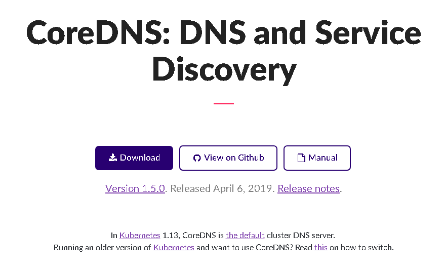 酷站推荐 - coredns.io - CoreDNS: DNS Service Discovery - 知乎