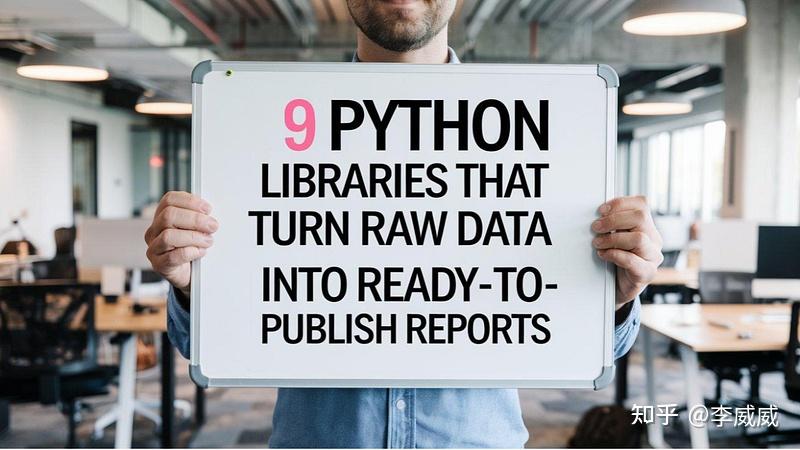 9个Python库助你快速生成数据分析报表和报告 - 知乎