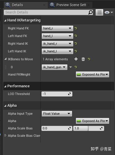 UE 持枪手部IK方案 - 知乎
