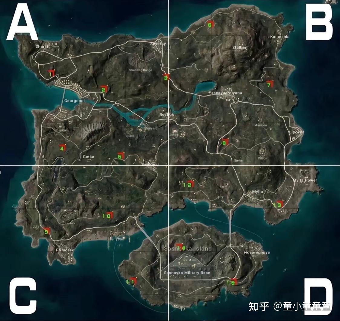 PUBG 艾伦格、泰戈、维寒迪、帕拉莫地下室密室位置 - 知乎