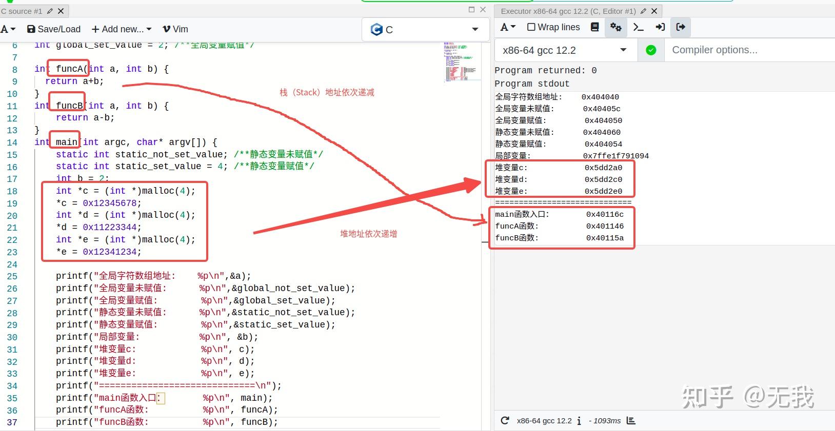 进程地址空间 - 知乎