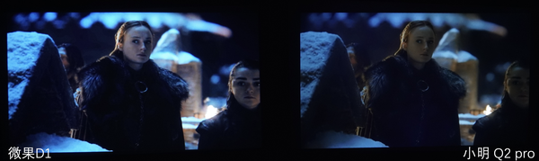 千元投影也能卷色彩和亮度？微果D1系列与小明Q2Pro真实体验来了 - 知乎