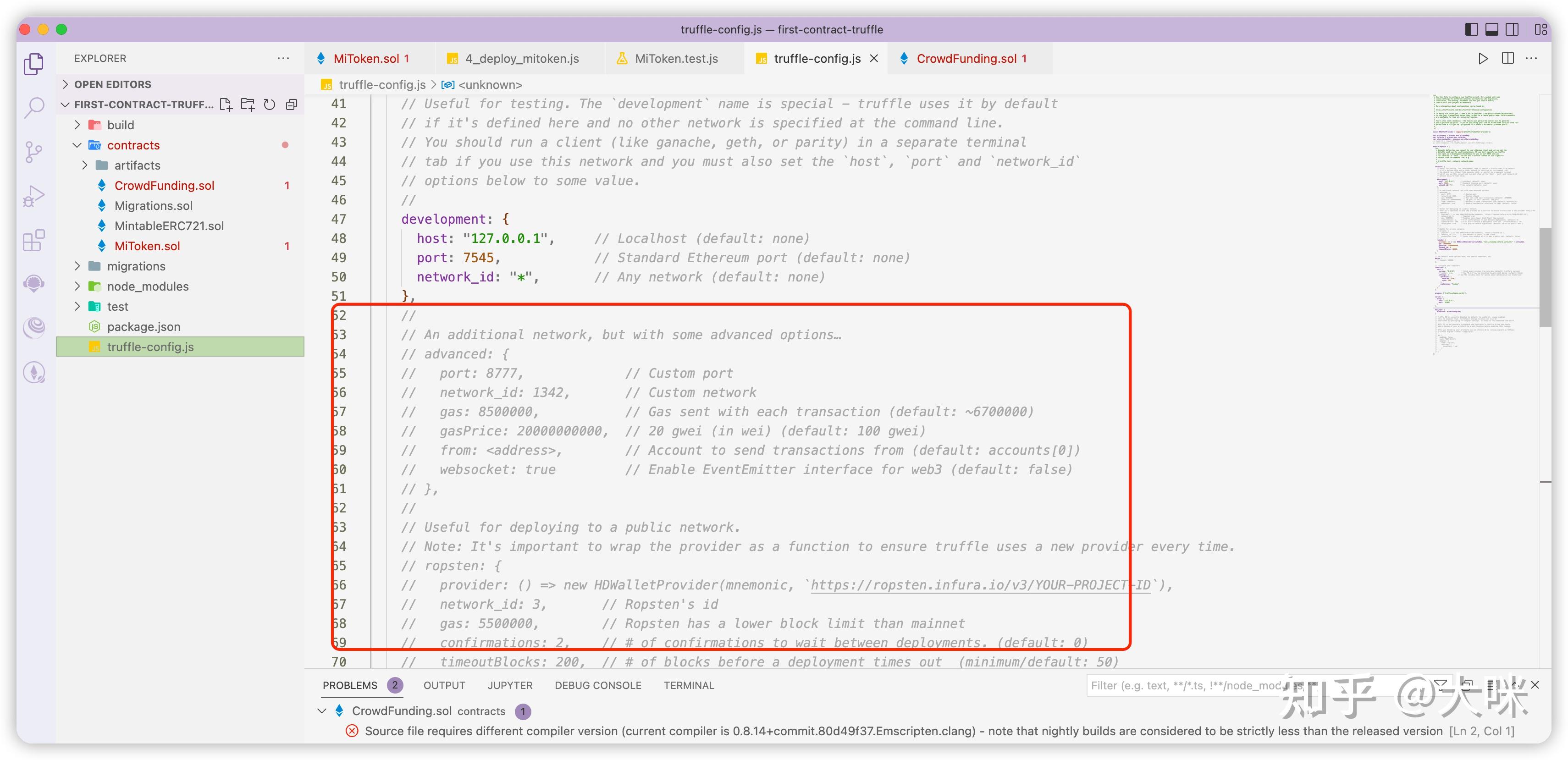 Truffle部署Solidity合约入门教程（etherscan多文件自动开源） - 知乎