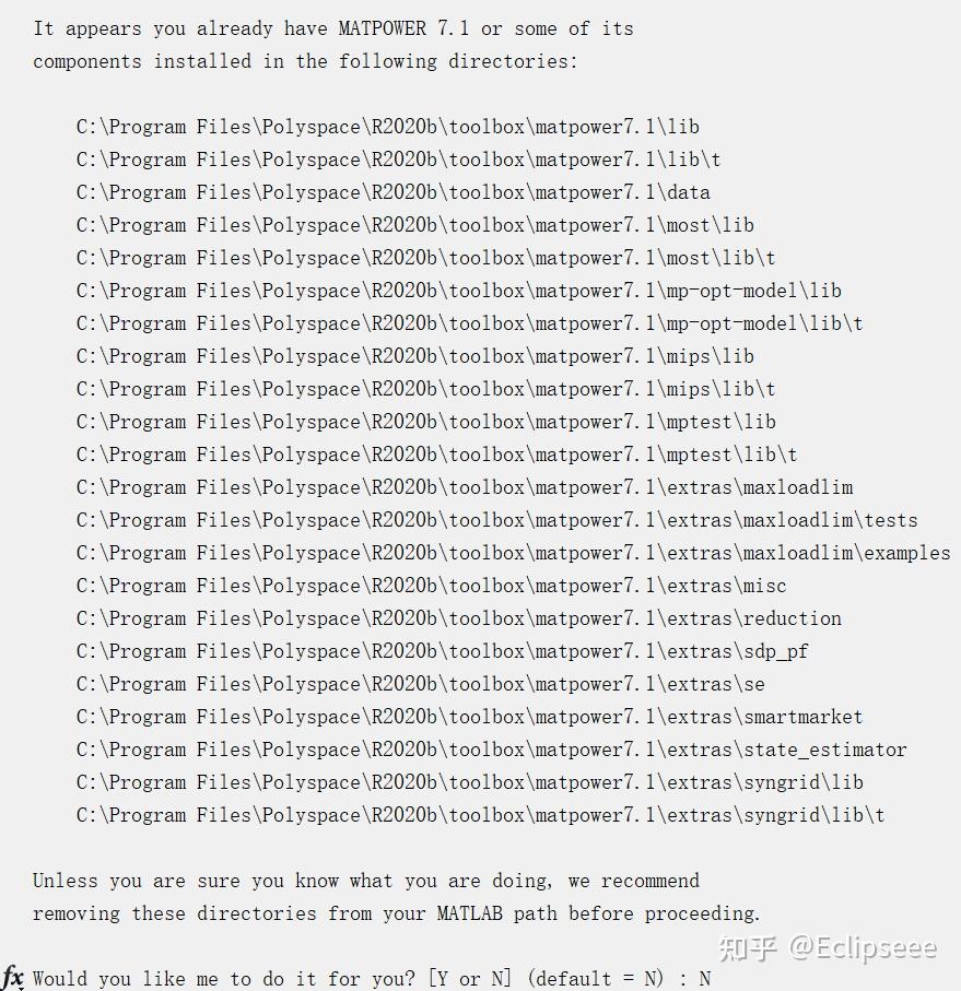 matpower安装问题 - 知乎