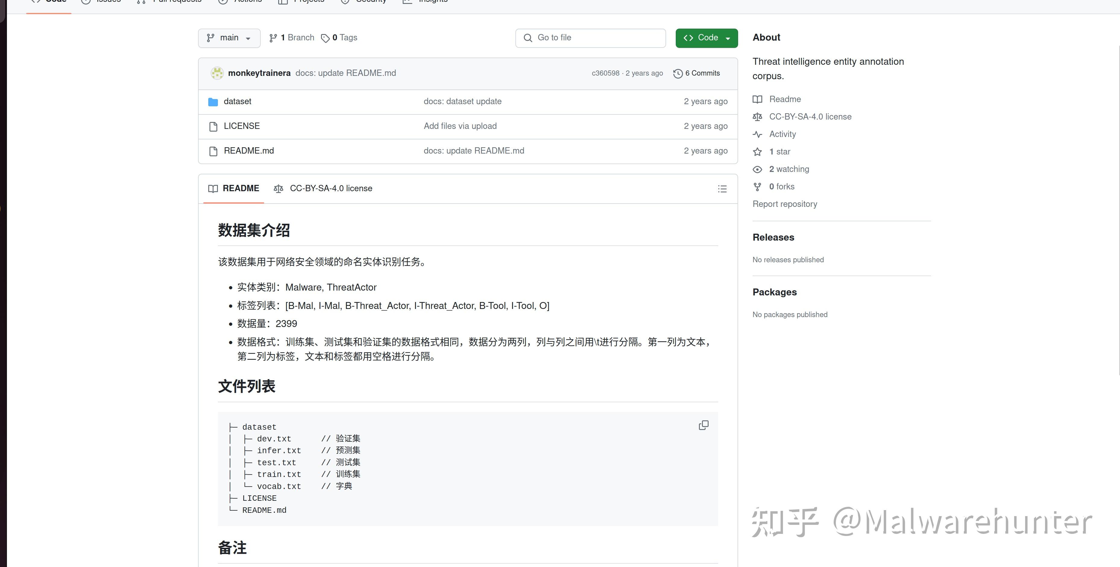 威胁情报标注数据集整理 - 知乎