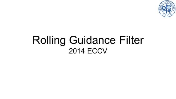 滚动引导滤波 - 知乎