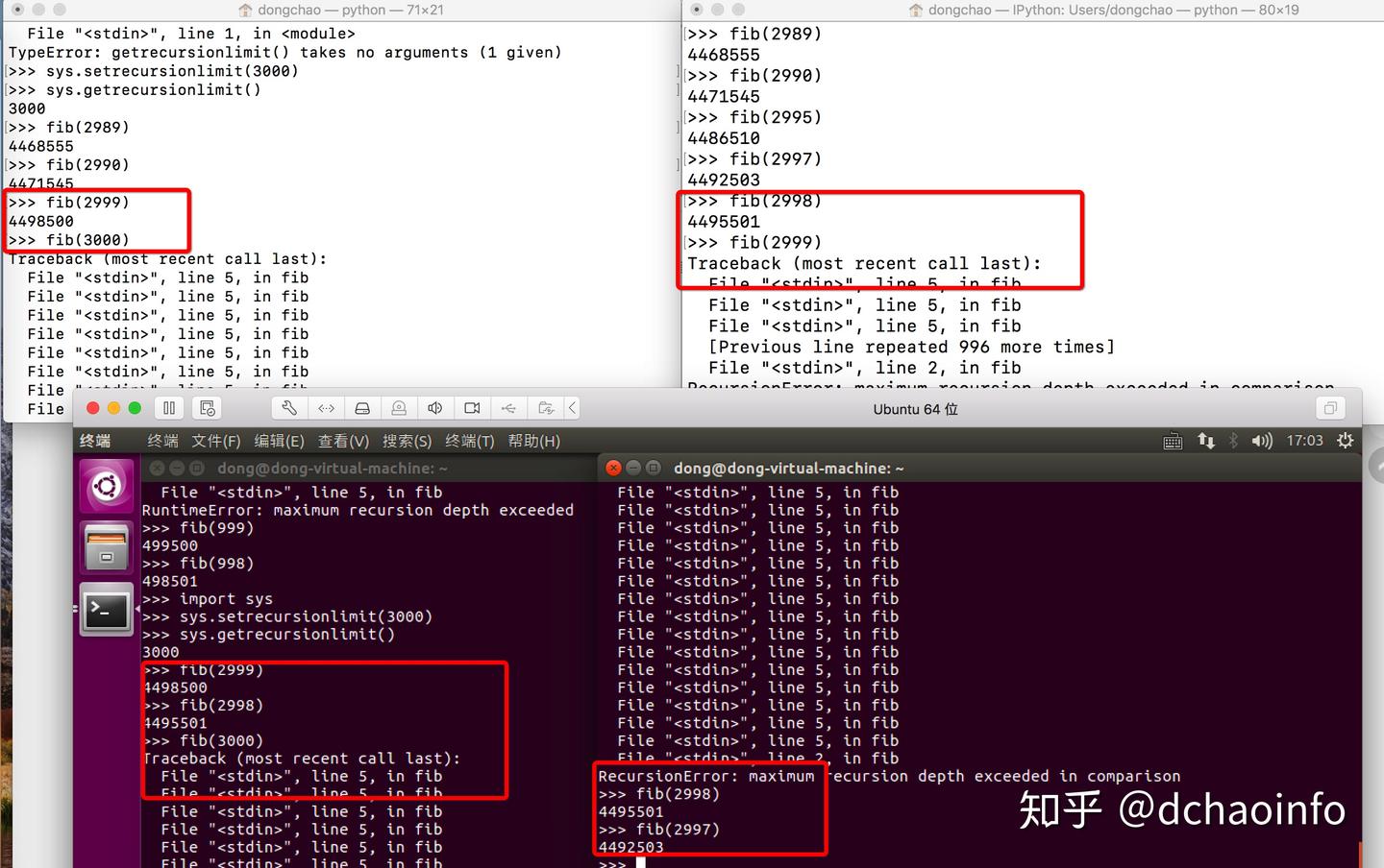 Python——谈谈递归的深度问题 - 知乎