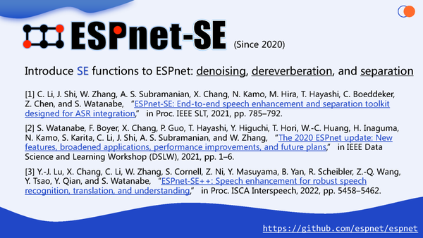 ESPnet-SE 开源工具介绍 - 知乎