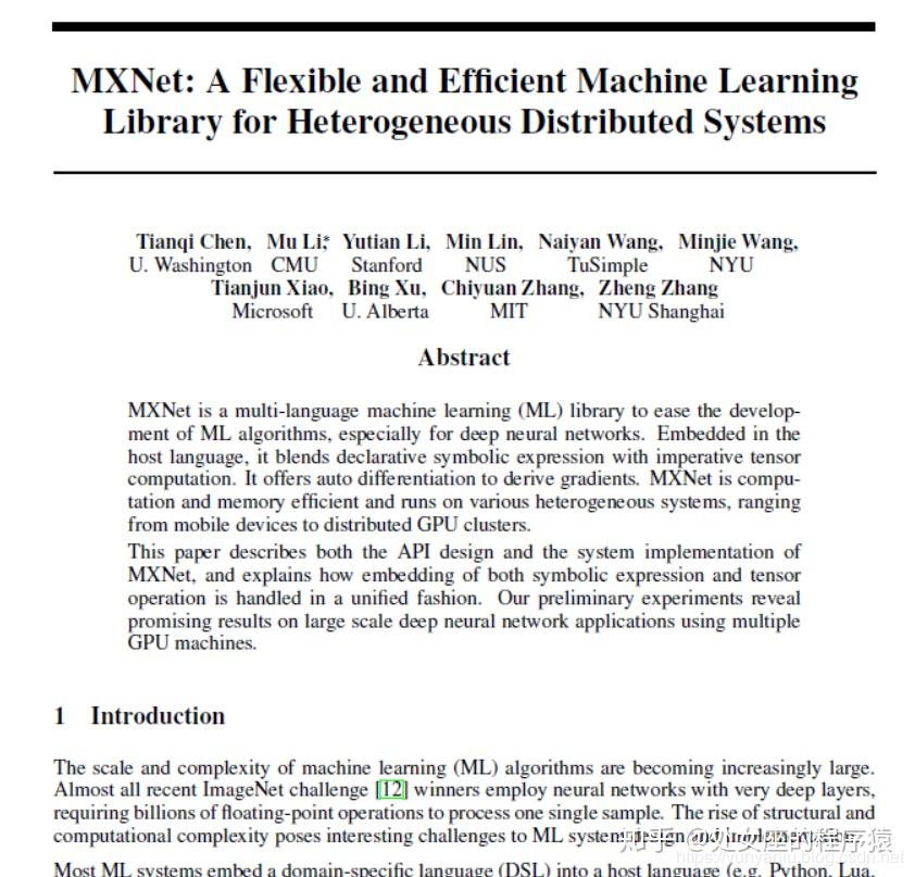 DL框架之MXNet ：深度学习框架之MXNet 的简介、安装、使用方法、应用案例之详细攻略 - 知乎