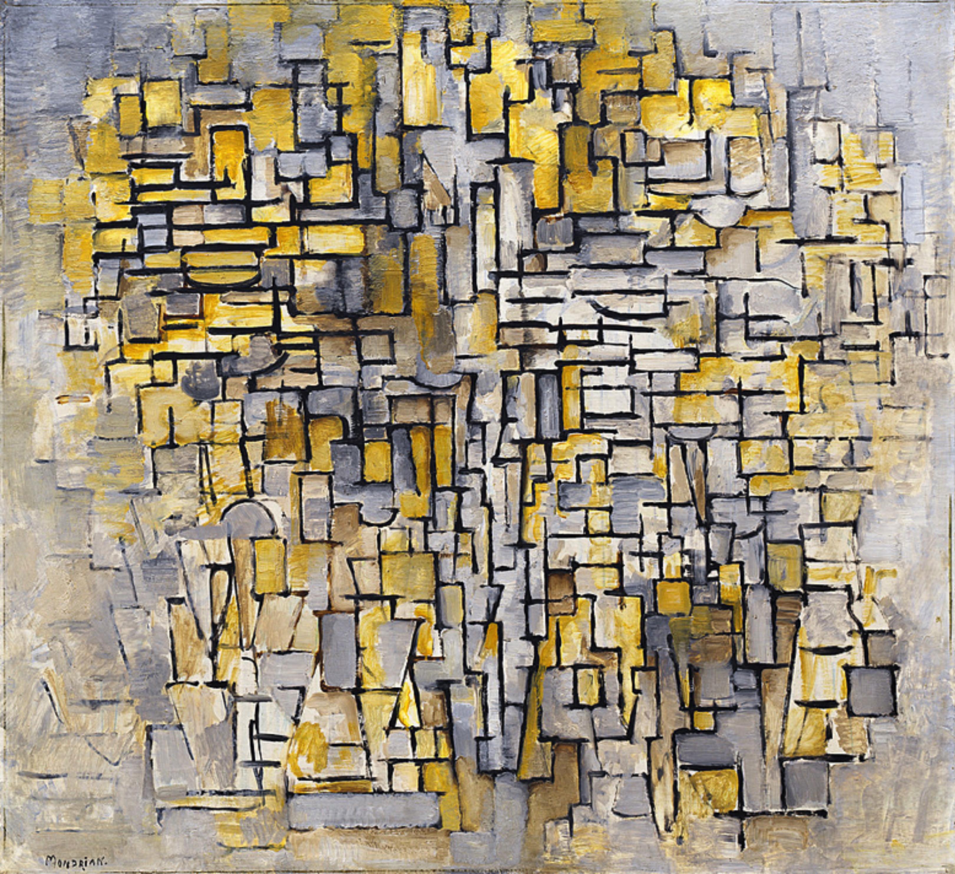 如何欣赏蒙德里安的画？ - 知乎