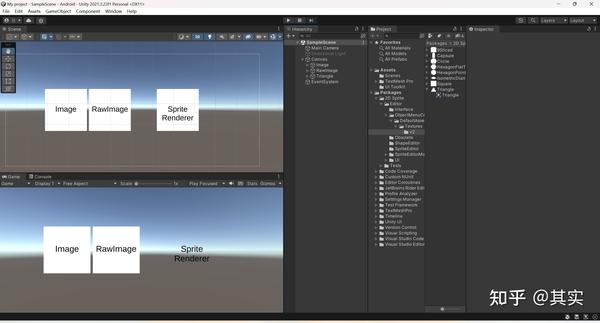 Image,Raw Image,Sprite Renderer使用上的区别 - 知乎