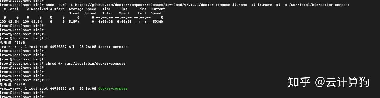 Centos安装docker和docker Compose 知乎