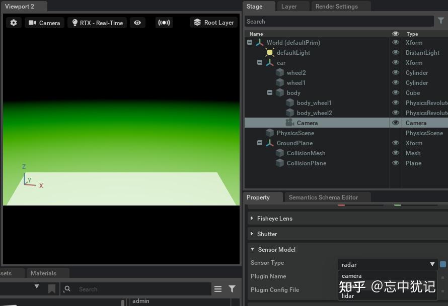 Isaac Sim探索|（六）GUI配置相机 - 知乎