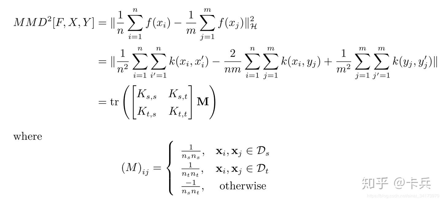 统计知识（一）MMD Maximum Mean Discrepancy 最大均值差异 - 知乎