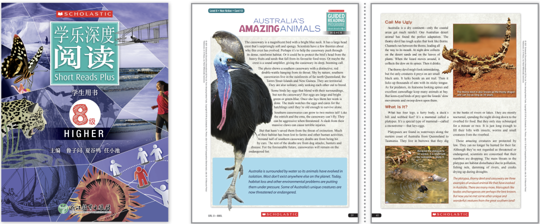 Scholastic Guided Reading Short Reads Plus 学乐深度阅读 分级阅读教学 Level 1-9 教材 ...