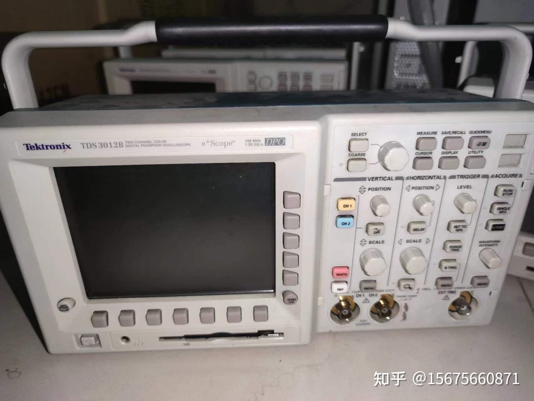 Tektronix泰克TDS3012B示波器 - 知乎