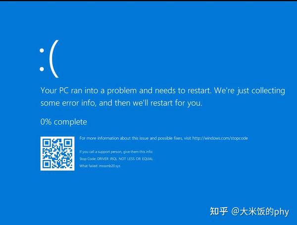 电脑为什么会出现蓝屏现象（BSOD） - 知乎