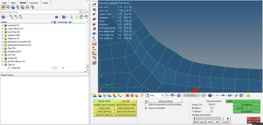 【HyperMesh宝典】之2D单元质量提升攻略(下） - 知乎