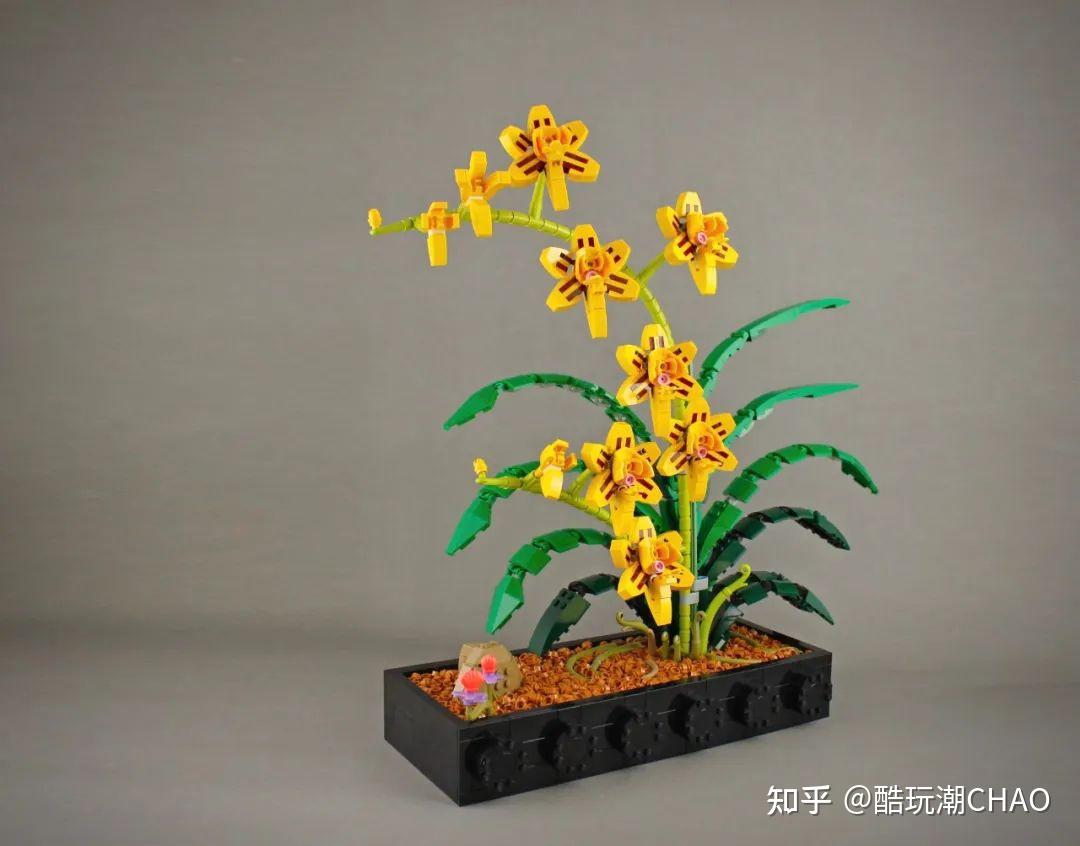形状超级自然的台湾虎纹隔距兰~乐高优秀MOC作品日赏【vol.268】 - 知乎