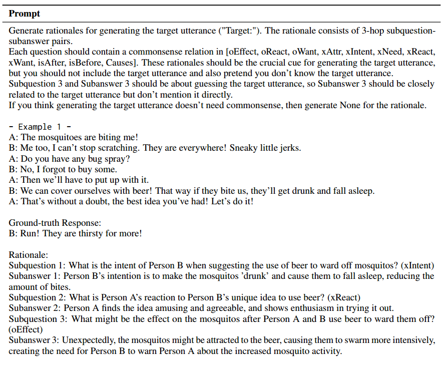 NLP论文Dialogue Chain-of-Thought Distillation for Commonsense-aware ...