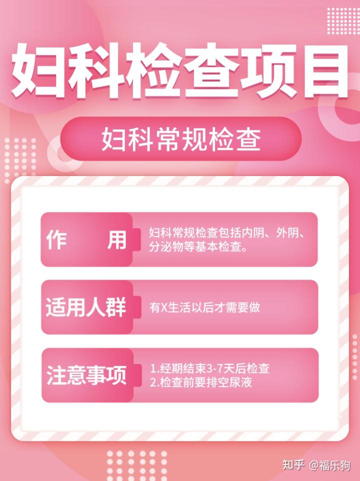 女人20岁以后,每年必做的妇科检查项目 知乎