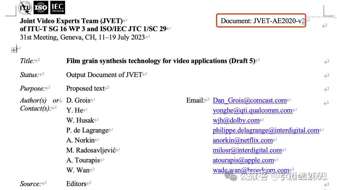 视频编码标准中的Film Grain技术 - 知乎