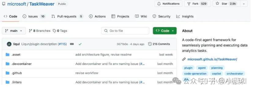 TaskWeaver：引领数据分析和专业领域的智能助手 - 知乎