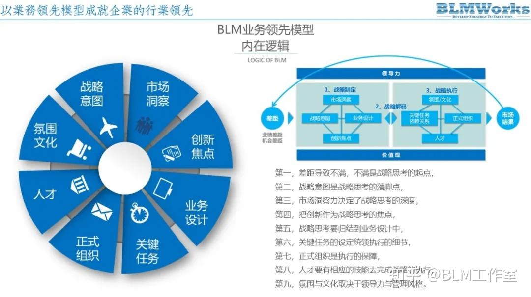 基于BLM业务领先模型的全体系诊断咨询 - 知乎