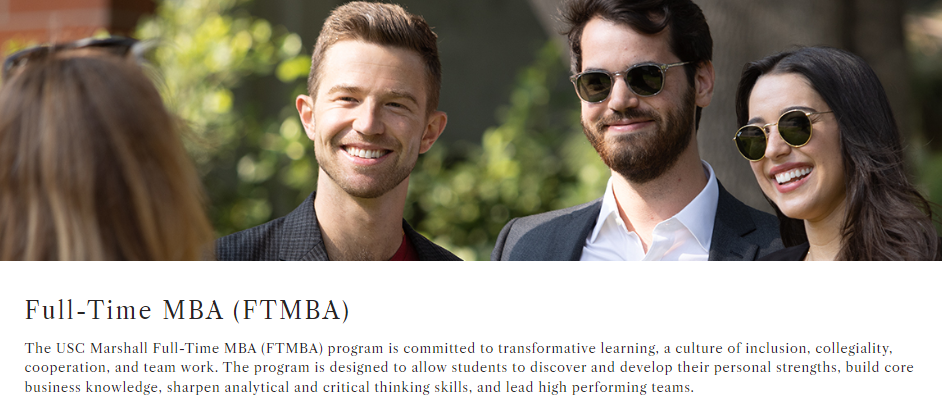 全美Top15 | 南加州大学Marshall商学院STEM硕士盘点！部分24Fall仍可申请！ - 知乎