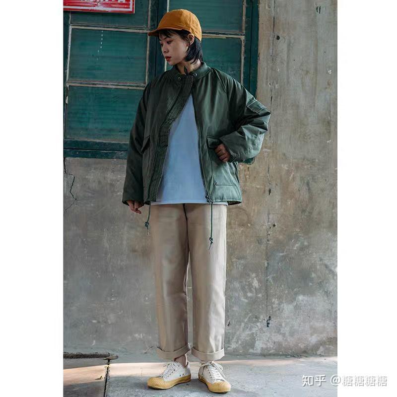 卡其色工装裤搭配什么上衣? 知乎