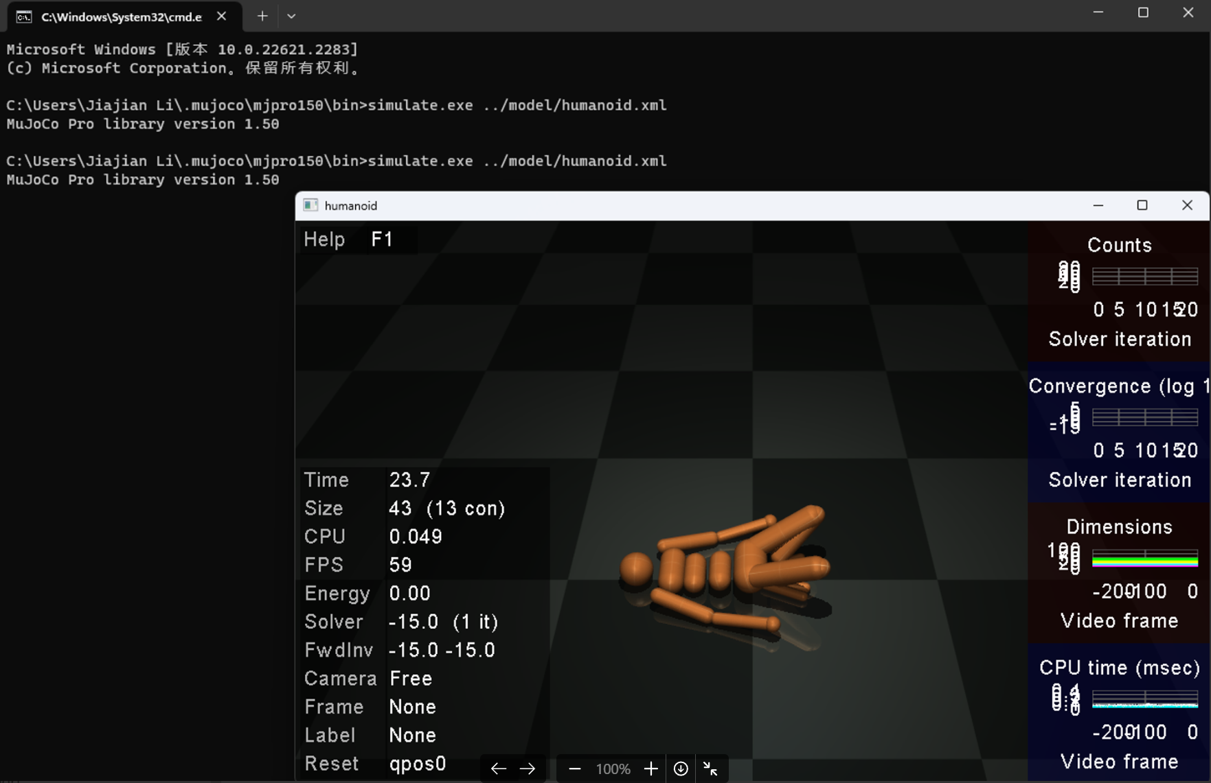 Mujoco150 windows11 下安装实践 - 知乎