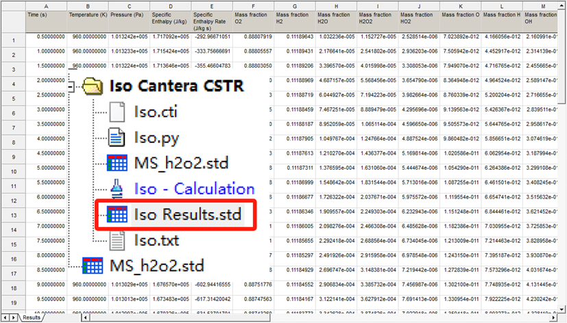 Materials Studio中Cantera模块对容器中化学反应过程研究和反应敏感性分析 - 知乎