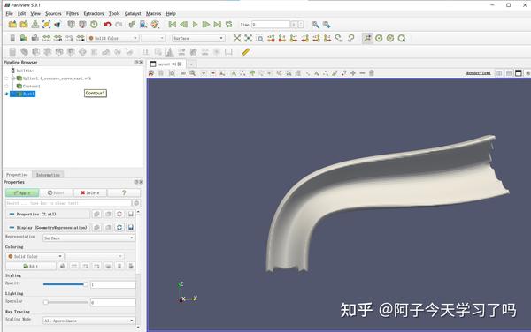 【Paraview】白色背景&调亮结构颜色 - 知乎